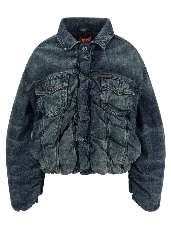 DIESEL® D-curly-fsj1' Jacket - Blue