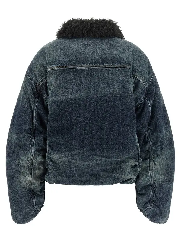 DIESEL® D-curly-fsj1' Jacket - Blue