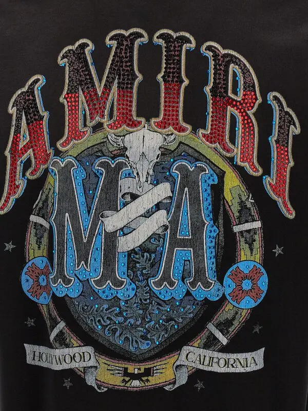 Amiri Crystal Hollywood' T-shirt