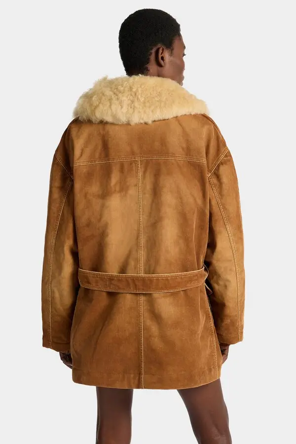 Dsquared2 Carpenter2 Coat - Red