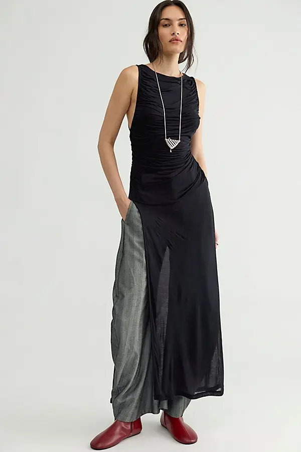 Free People Ava Maxi Top - Black