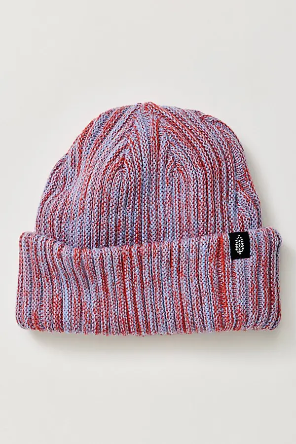 Free People Sonic Space Dye Cuffed Beanie - Blue Ash