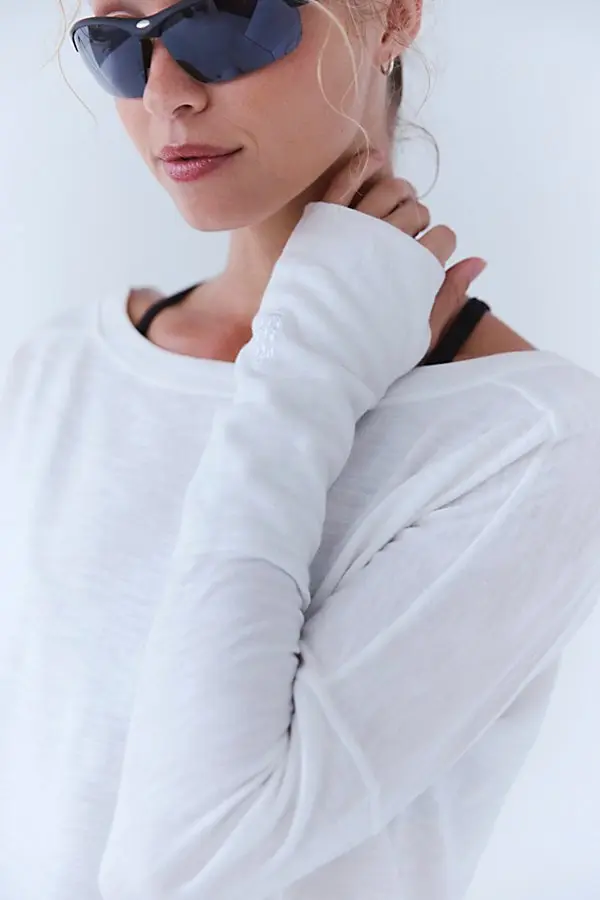 Free People Wish Me Layer - White