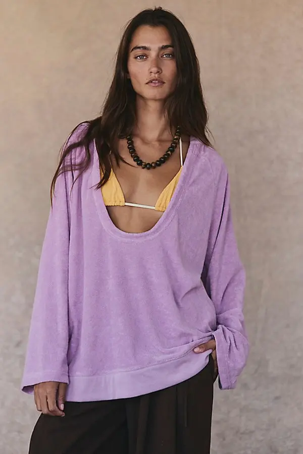 Free People Marlow Hooded Layer - Spring Fling