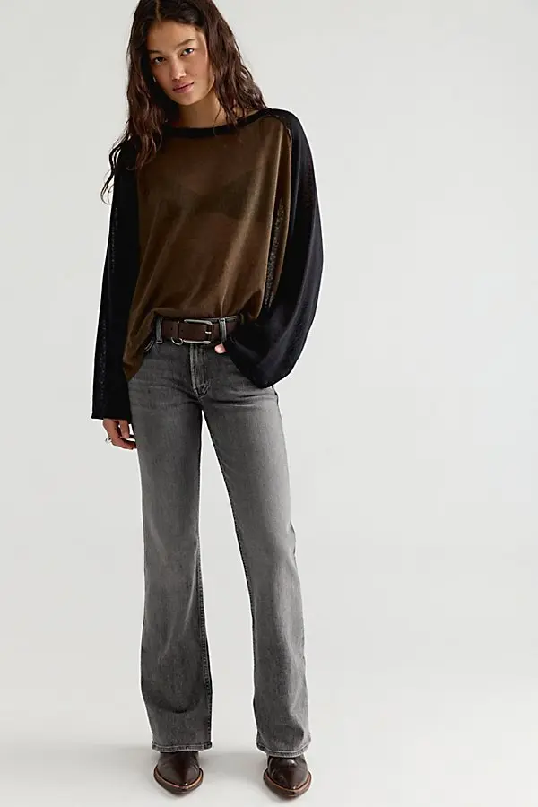MOTHER The Jinx Sneak Jeans