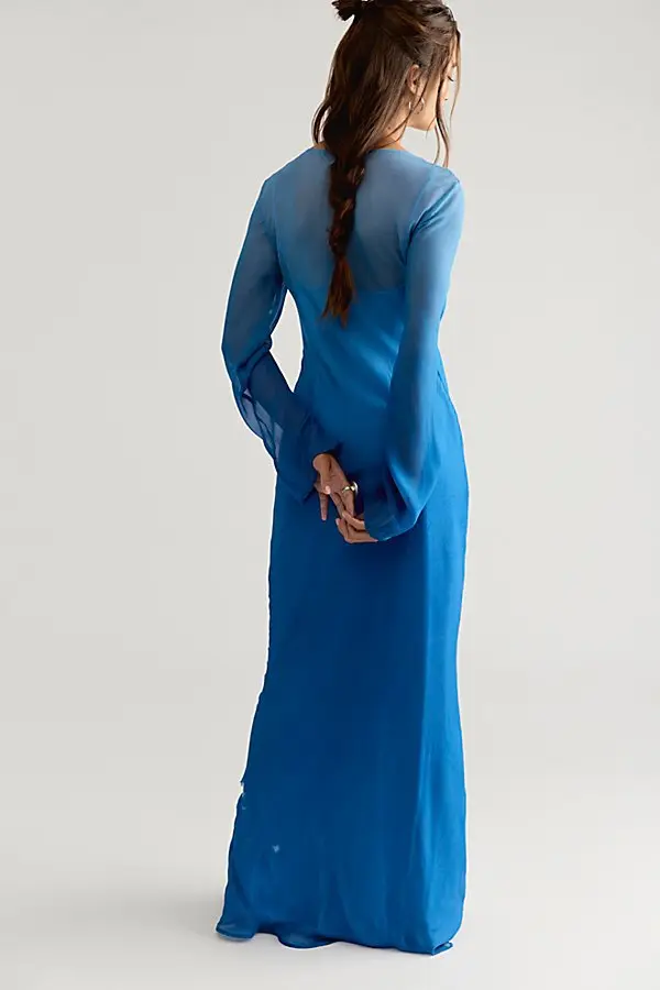 Significant Other Zhavia Long Sleeve Maxi Dress