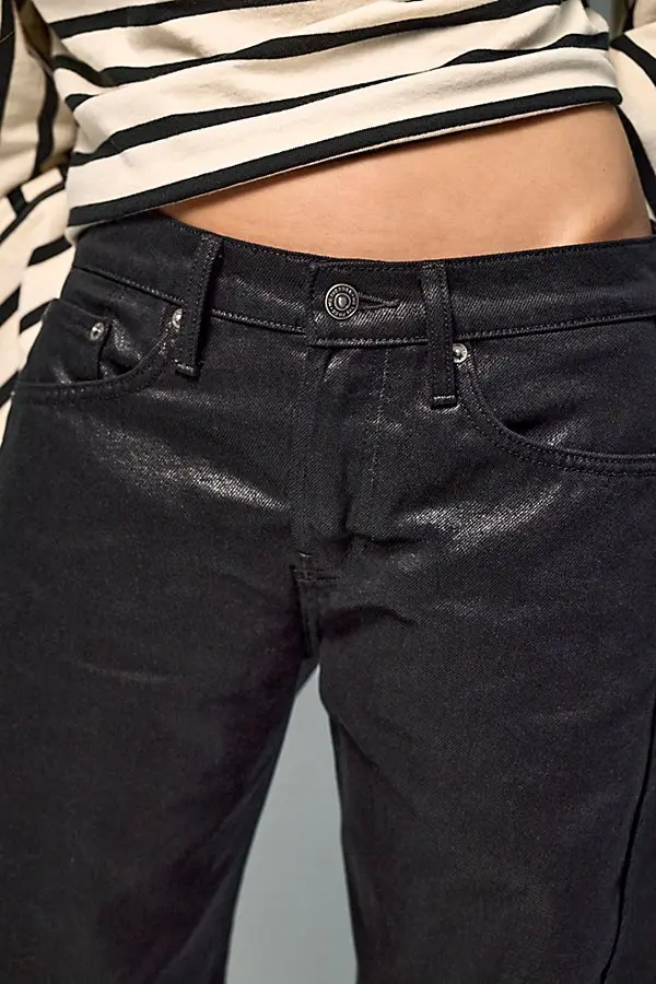 Free People We The Free Fable Coated Twisted Jeans