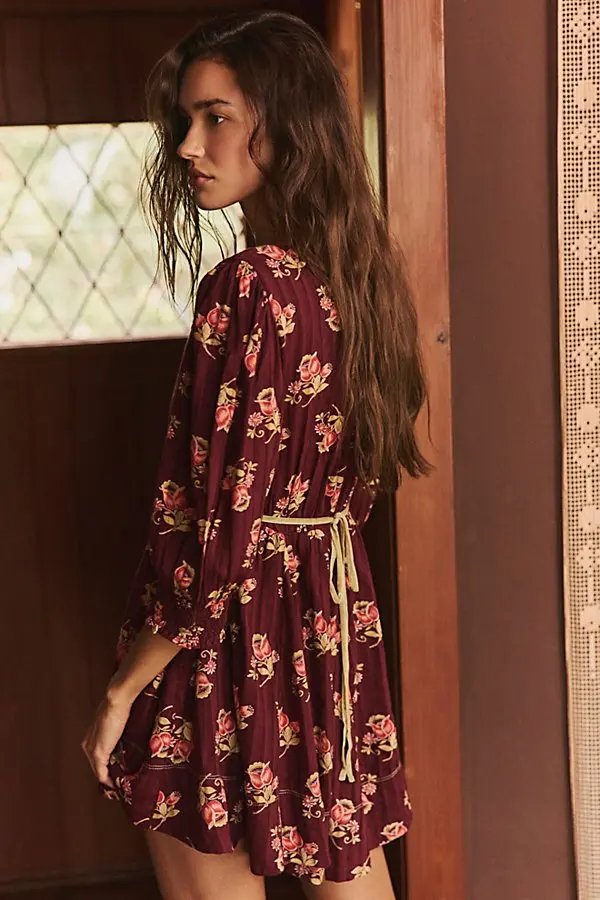 Free People Merry The Night Mini Dress
