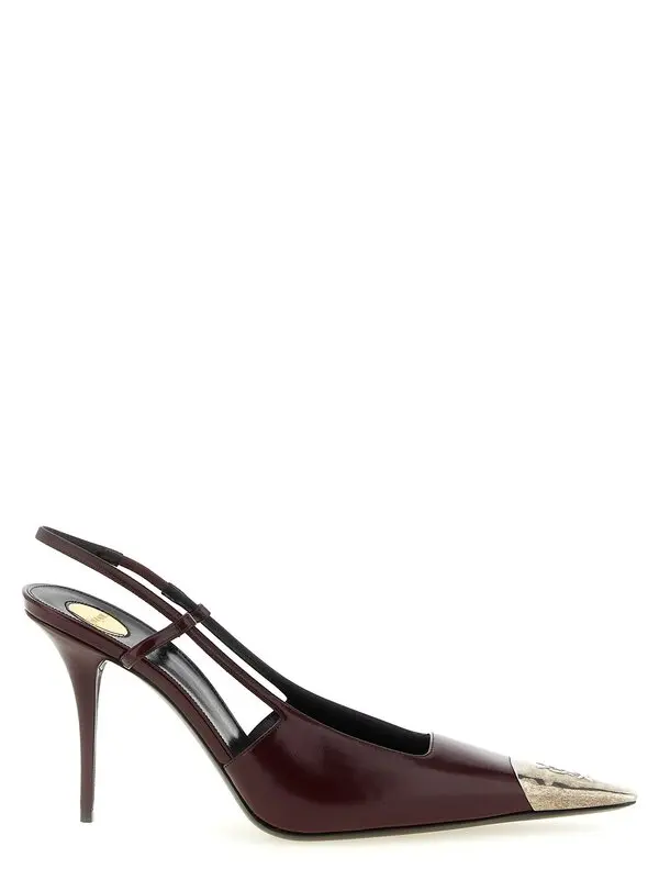 Saint Laurent Jeanne' Slingback - Multicolor