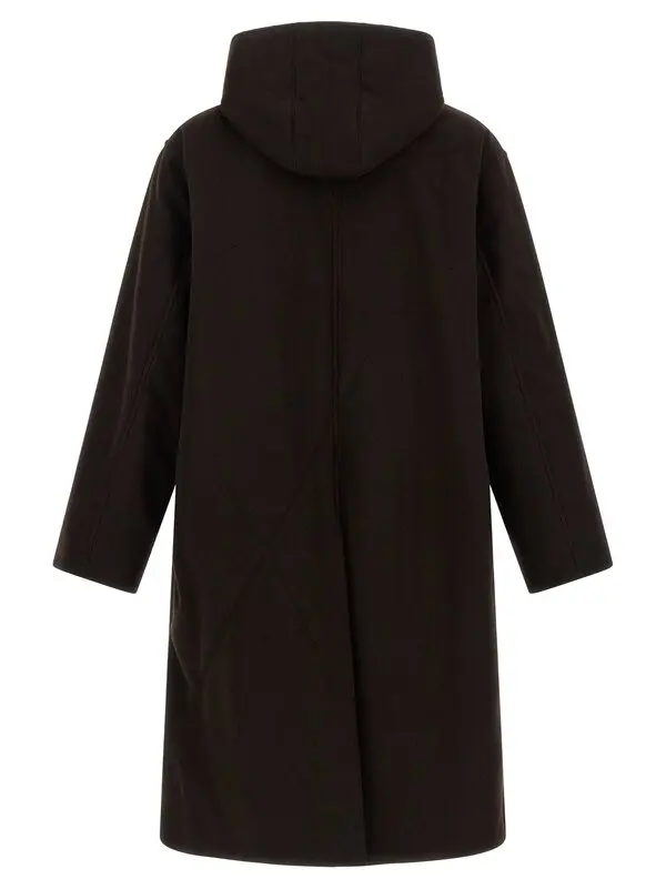 Yohji Yamamoto Flannel Toggle Duffle' Coat