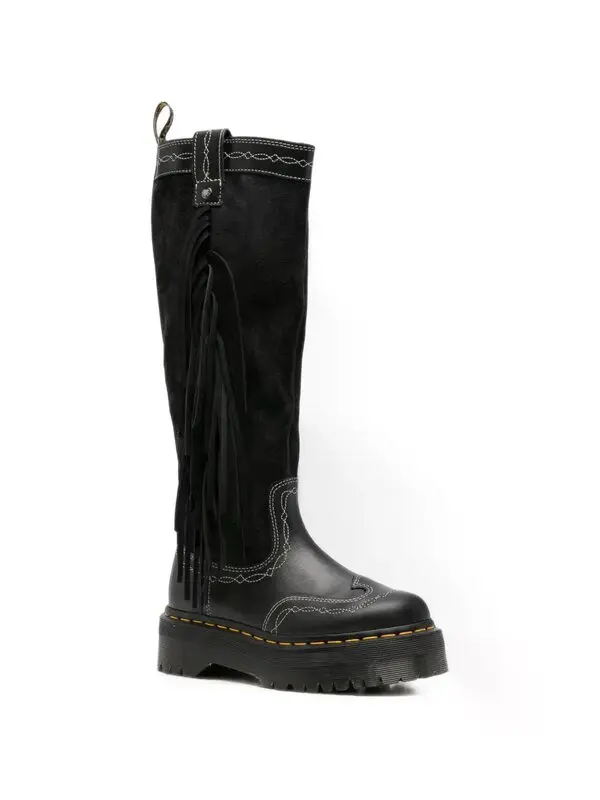 Dr. Martens Desert Rodeo Quad Hi Boots - Black
