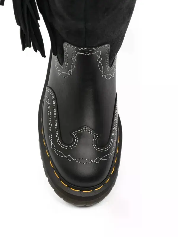 Dr. Martens Desert Rodeo Quad Hi Boots - Black