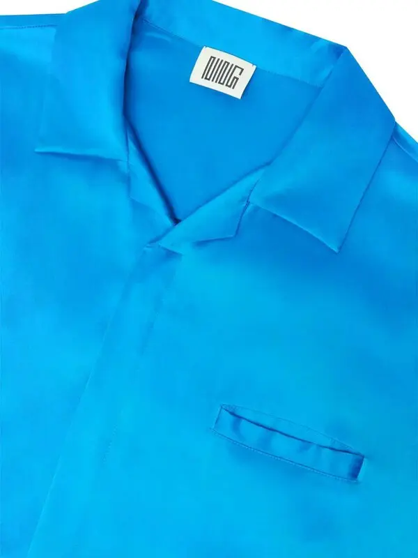 NING DYNASTY Short-sleeved Silk Shirt