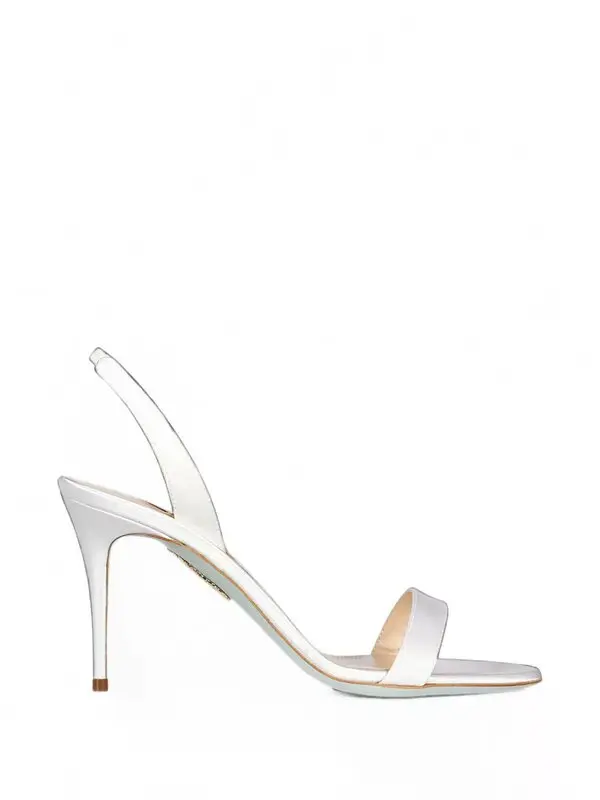 AQUAZZURA So Nude Sandal 85 - White