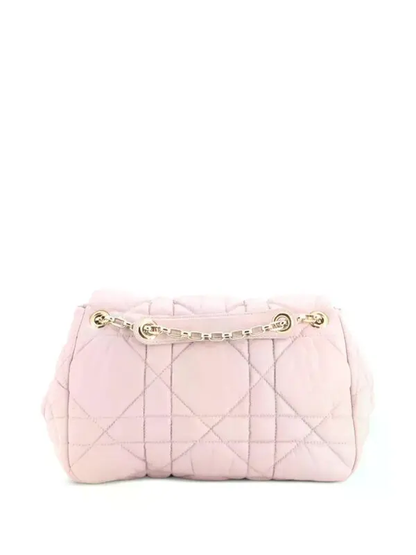 Dior Milly La Foret Handbag Cannage Quilt Lambskin Small Shoulder Bag - Pink