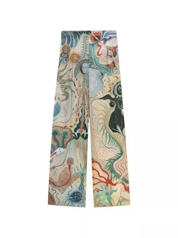 ENDLESS JOY Eternal Squid Wide-leg Trousers