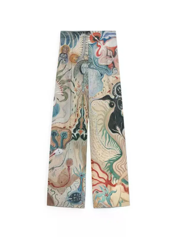 ENDLESS JOY Eternal Squid Wide-leg Trousers