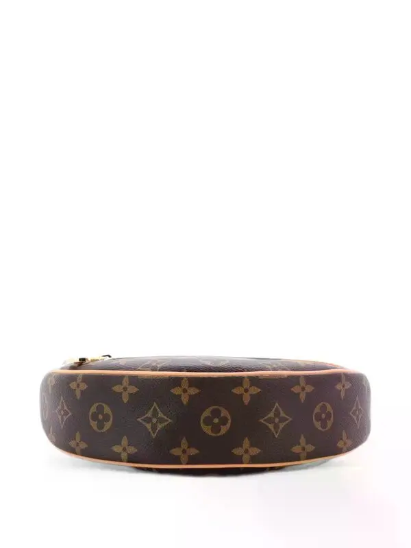 LOUIS VUITTON Loop Handbag Monogram Canvas Hobo Bag - Brown