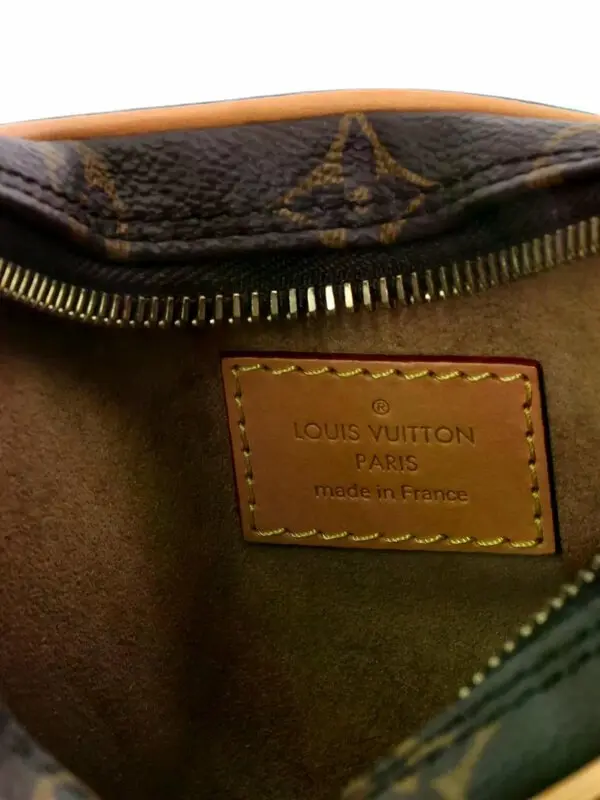 LOUIS VUITTON Loop Handbag Monogram Canvas Hobo Bag - Brown