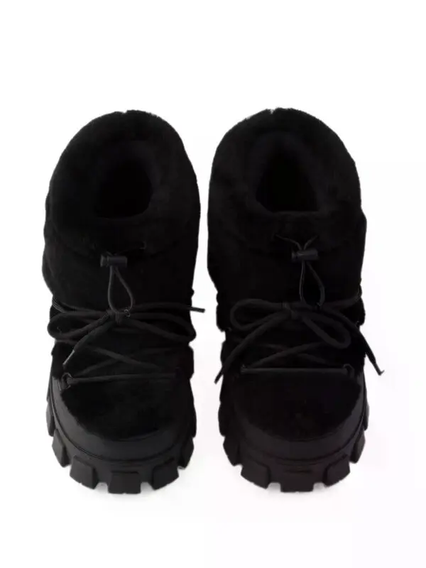 Prada Shearling Après-ski Boots