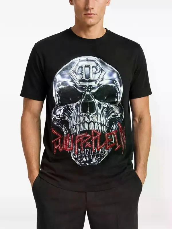 Philipp Plein Skull Short-sleeve T-shirt - Black