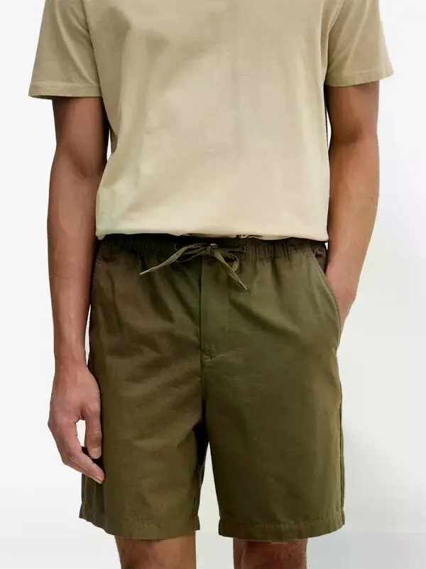 Barbour Drawstring Corduroy-trim Shorts