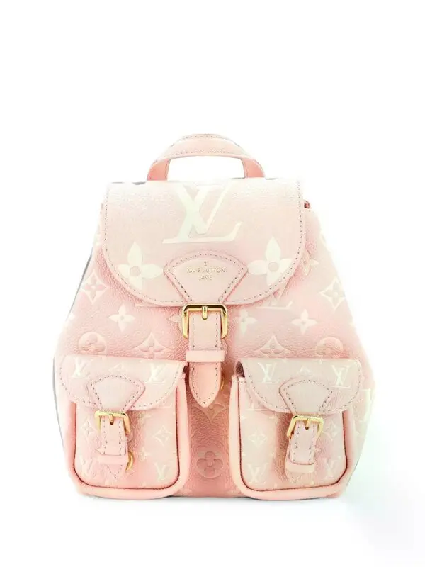 LOUIS VUITTON Backup Bicolor Monogram Empreinte Giant Backpack