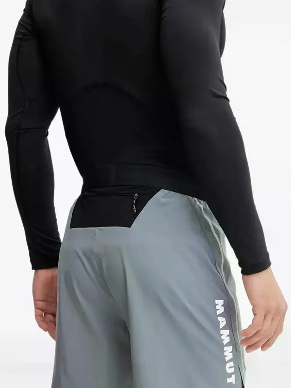 MAMMUT Aenergy Tr Logo-print Side-slit Shorts