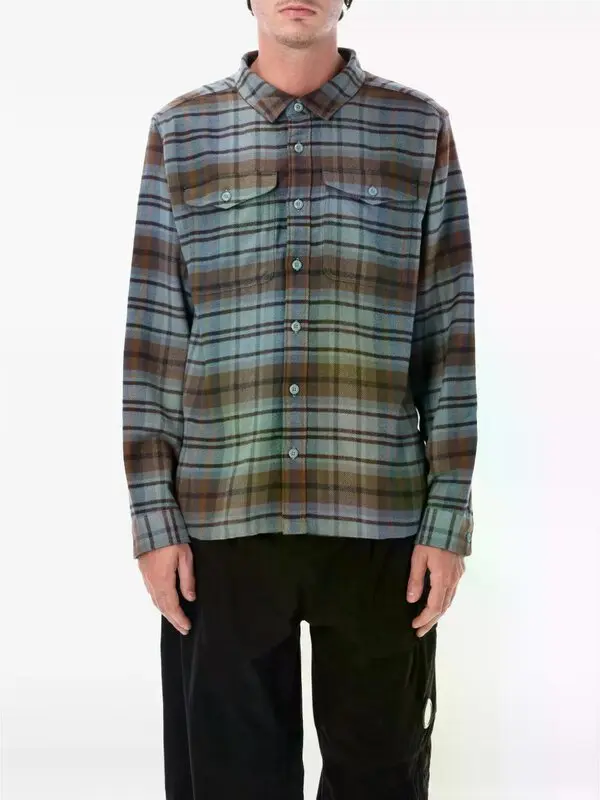 Patagonia Fjord Flannel Check-pattern Shirt