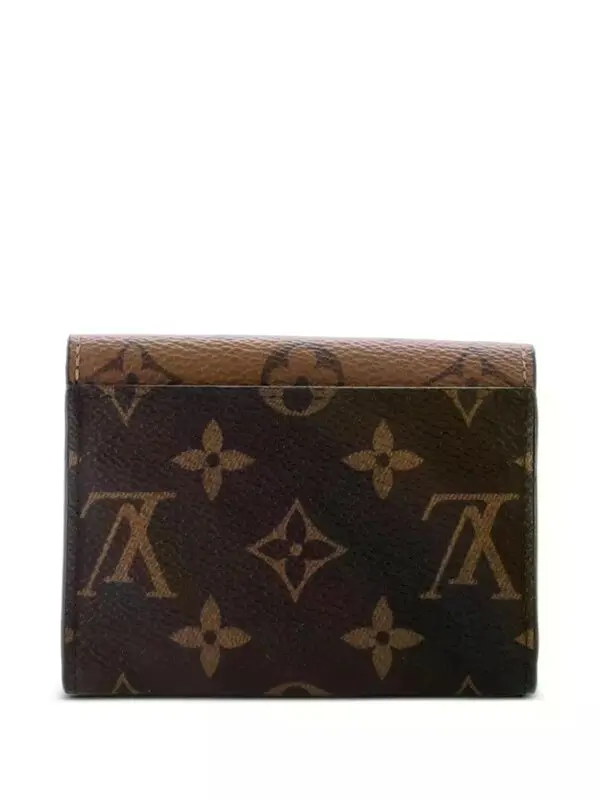 LOUIS VUITTON Rosalie Coin Purse Reverse Monogram Canvas Pouch - Brown
