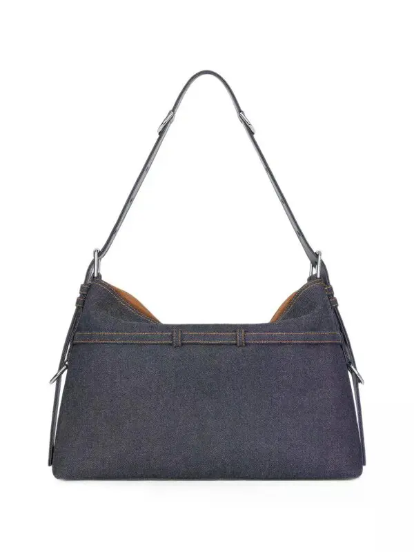 Givenchy Medium Voyou Bag In Denim