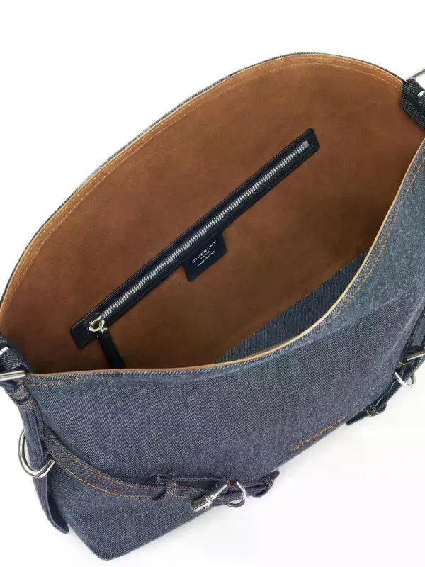Givenchy Medium Voyou Bag In Denim