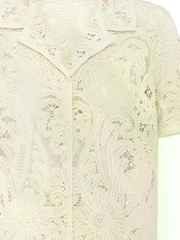 ALL THAT REMAINS Freya Floral-lace Shirt