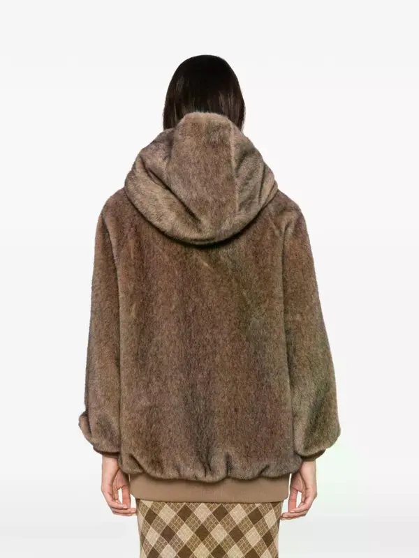 Liu Jo Faux-fur Hooded Jacket