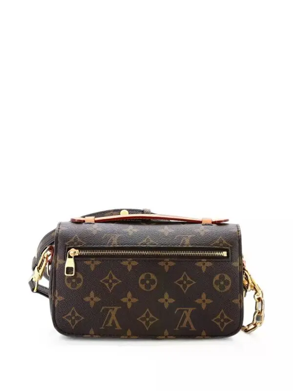 LOUIS VUITTON Pochette Metis Monogram Canvas East West Crossbody Bag