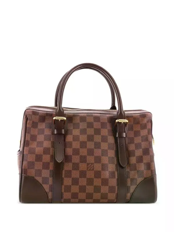 LOUIS VUITTON Berkeley Handbag Damier Shoulder Bag - Brown