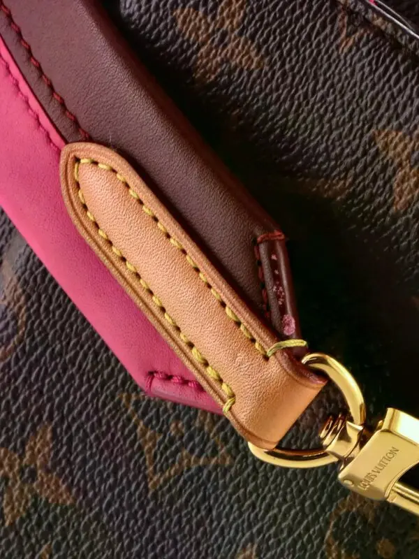 LOUIS VUITTON Cluny Top Handle Bag Monogram Canvas Bb Satchel
