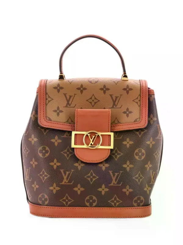 LOUIS VUITTON Dauphine Reverse Monogram Canvas Pm Backpack