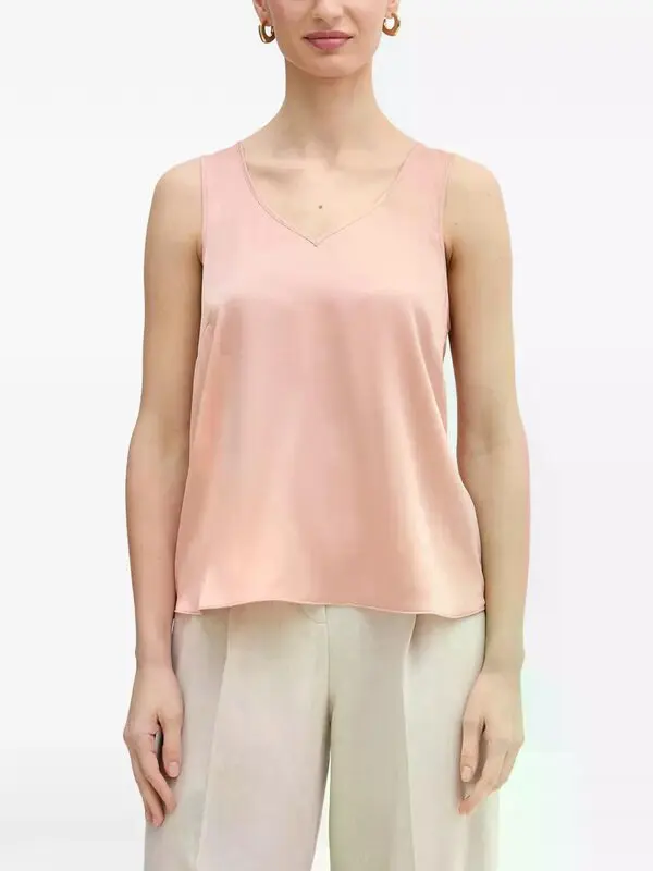 MOS MOSH Mmastrid V-neck Satin Top