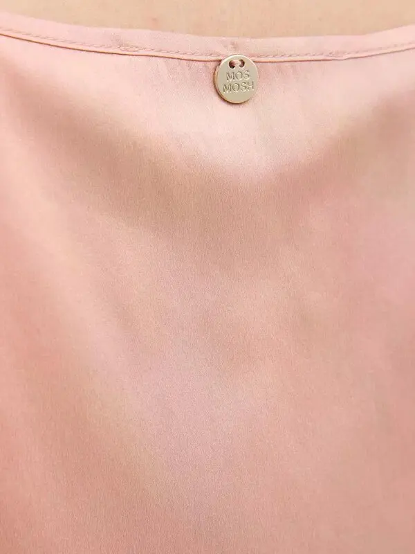 MOS MOSH Mmastrid V-neck Satin Top