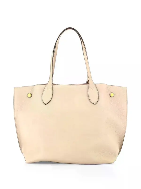 LOUIS VUITTON Lockme Go Tote Leather Satchel