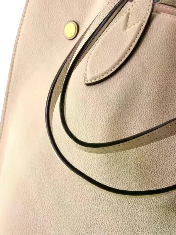 LOUIS VUITTON Lockme Go Tote Leather Satchel