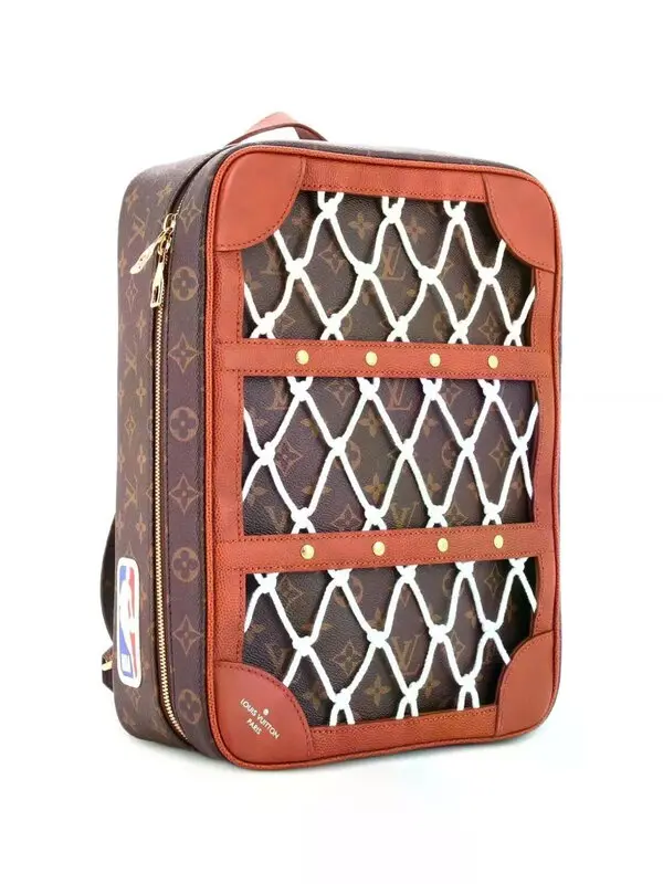 LOUIS VUITTON X Nba Shoes Box Monogram Canvas Backpack