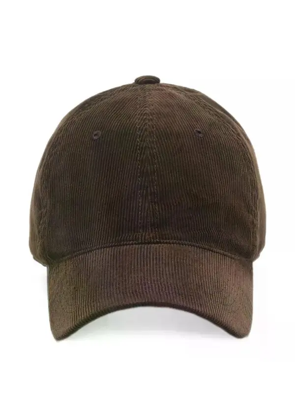 Acne Studios Corduroy Baseball Cap - Brown