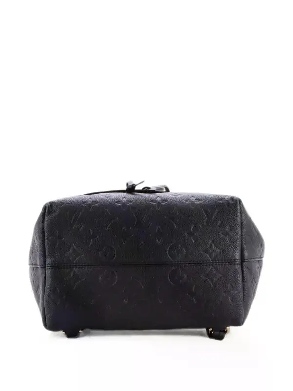 LOUIS VUITTON Montsouris Nm Monogram Empreinte Leather Pm Backpack