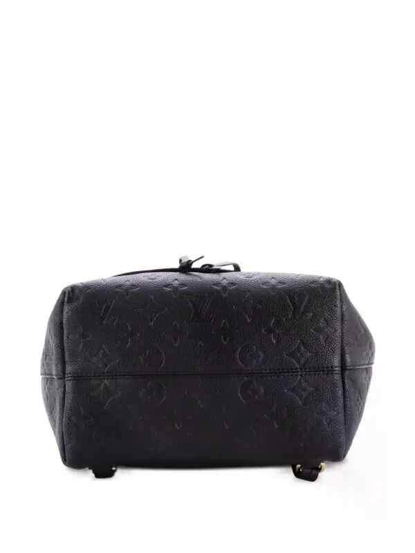 LOUIS VUITTON Montsouris Nm Monogram Empreinte Leather Pm Backpack