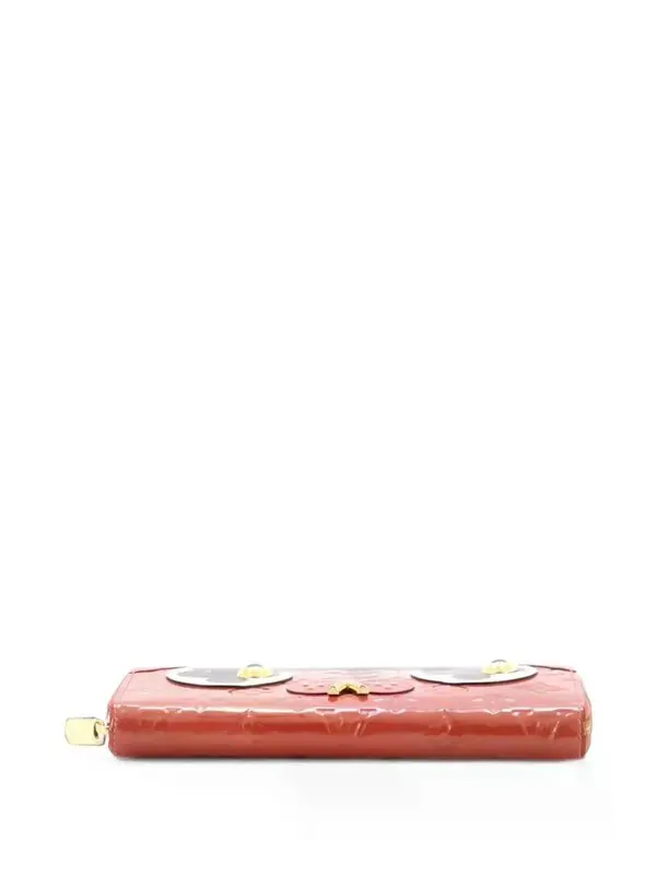 LOUIS VUITTON Zippy Wallet Limited Edition Valentine Dog Monogram Vernis Small Wallets