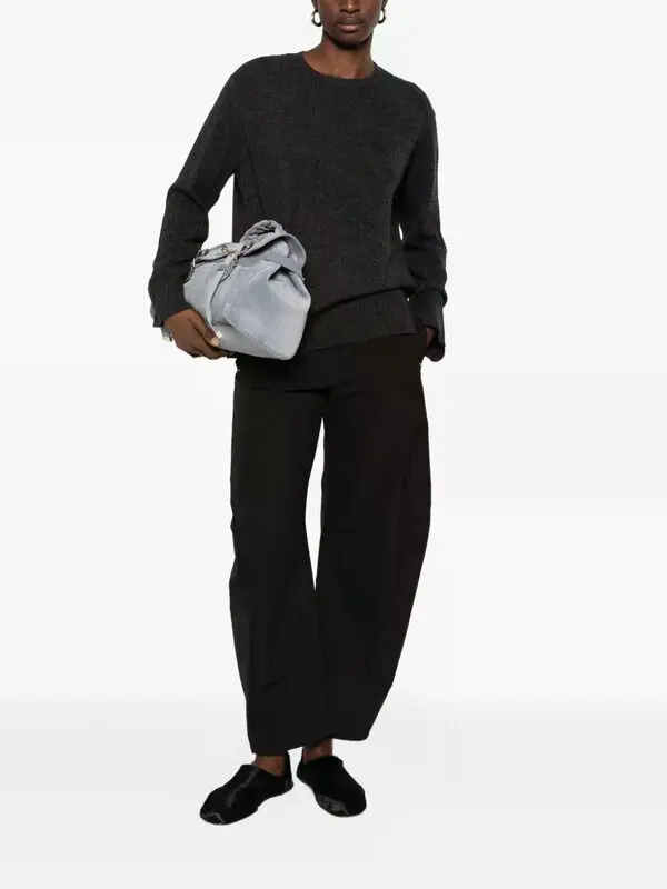 High Greece Panelled Wide-leg Trousers