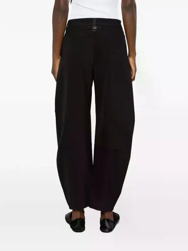 High Greece Panelled Wide-leg Trousers