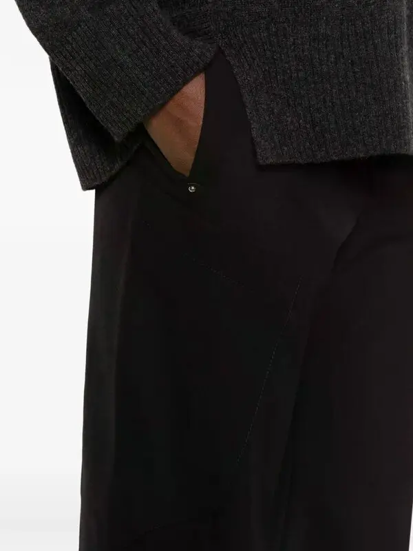 High Greece Panelled Wide-leg Trousers